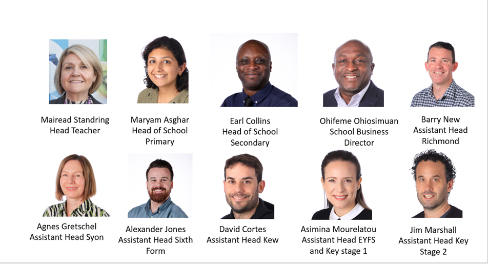 Oaklands School Group - Senior Leadership team